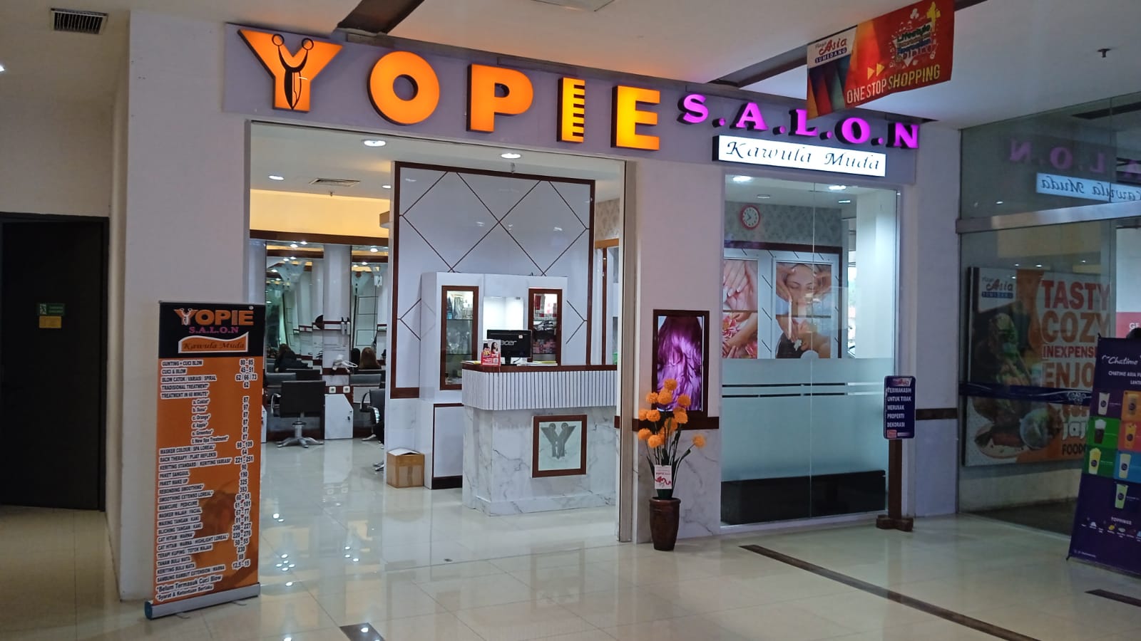 Locations - Yopie Salon